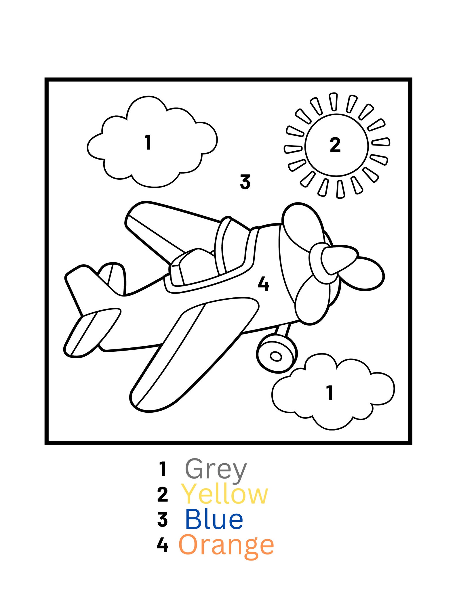 Color by Numbers 20 Pages - Etsy