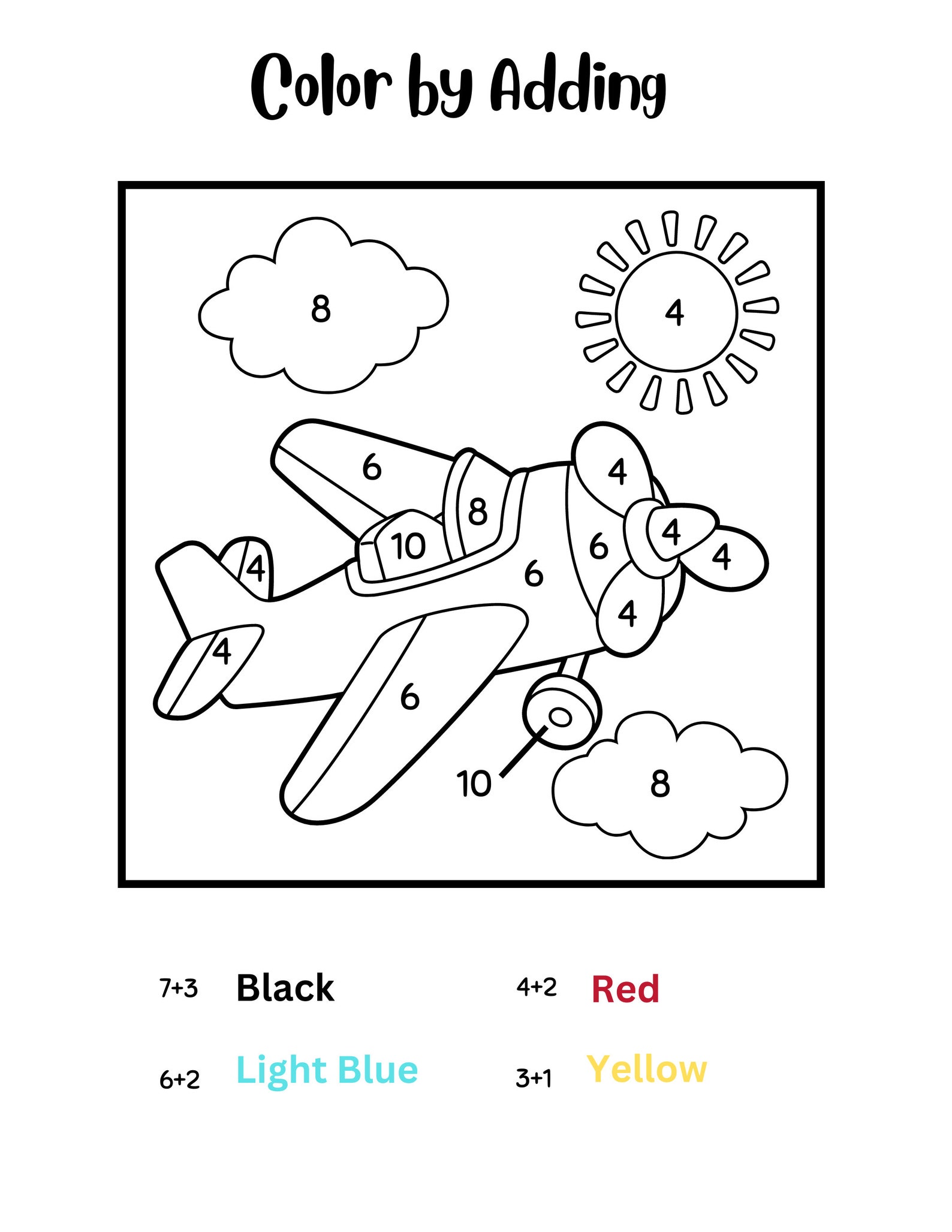 Color by Numbers 20 Pages - Etsy