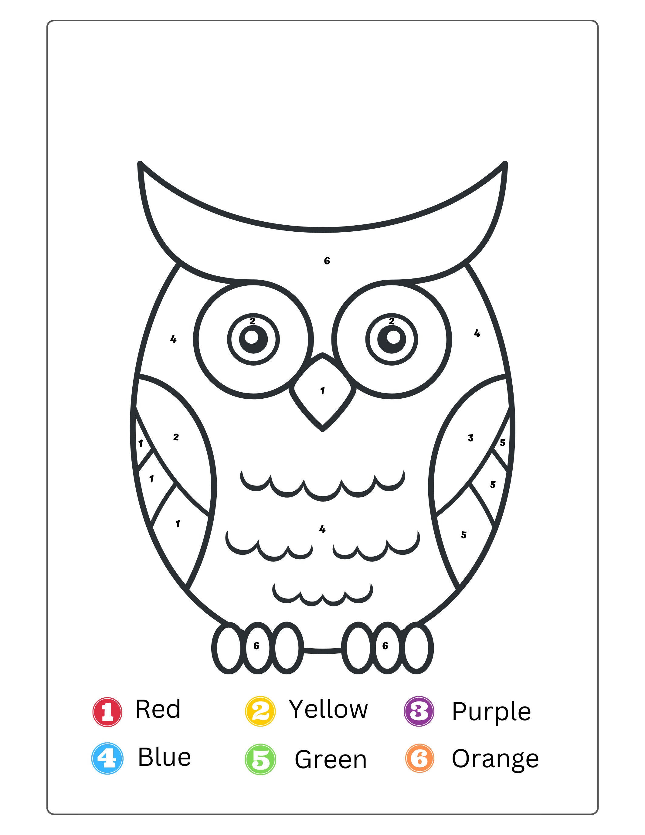 Color by Numbers 20 Pages - Etsy