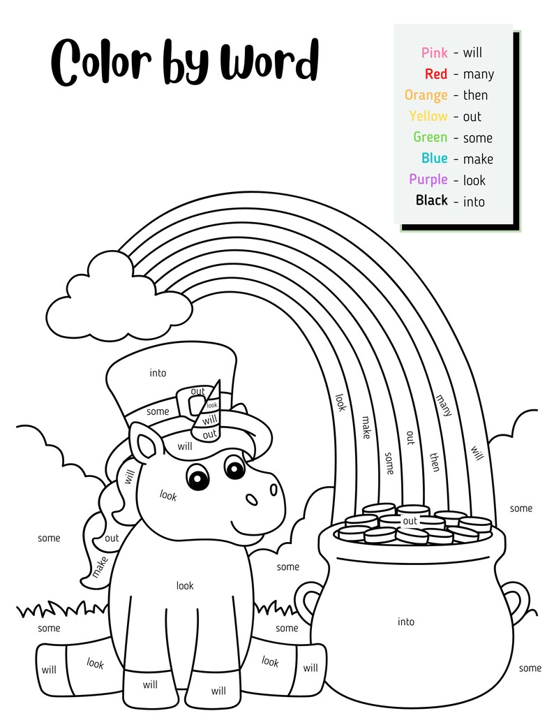 Color by Numbers 20 Pages - Etsy