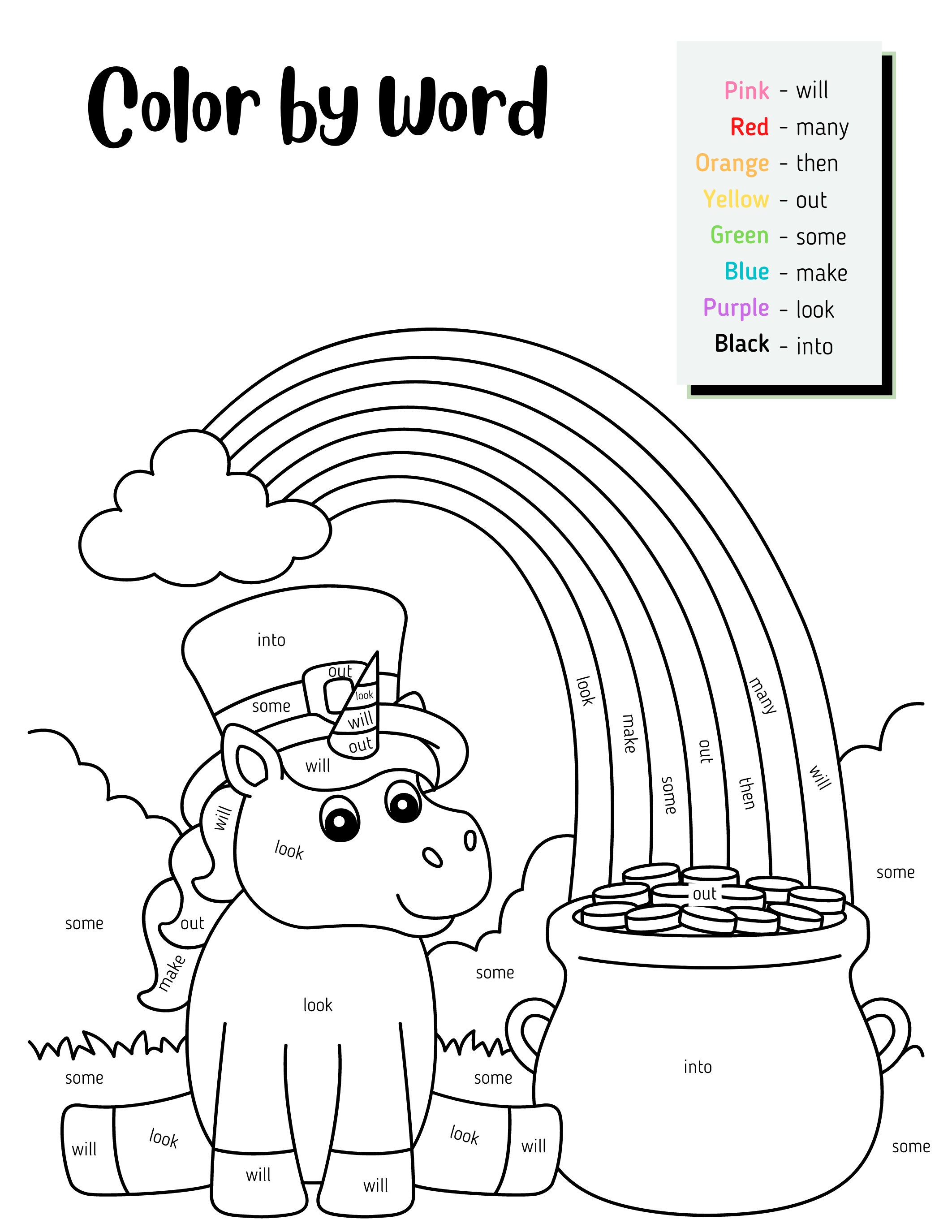 Color by Numbers 20 Pages - Etsy