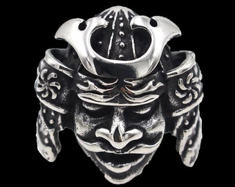 Samurai Mask Ring - Etsy