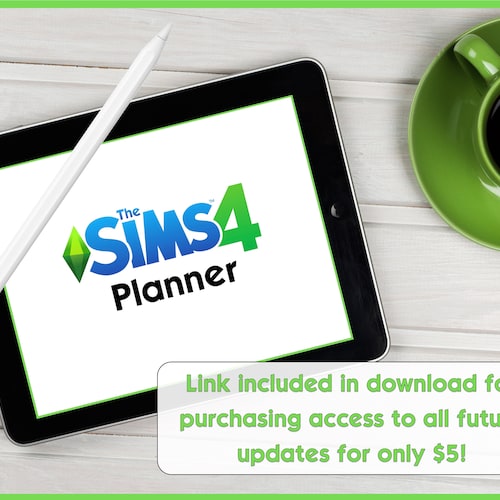 Printable Sims 4 Planner - Etsy UK