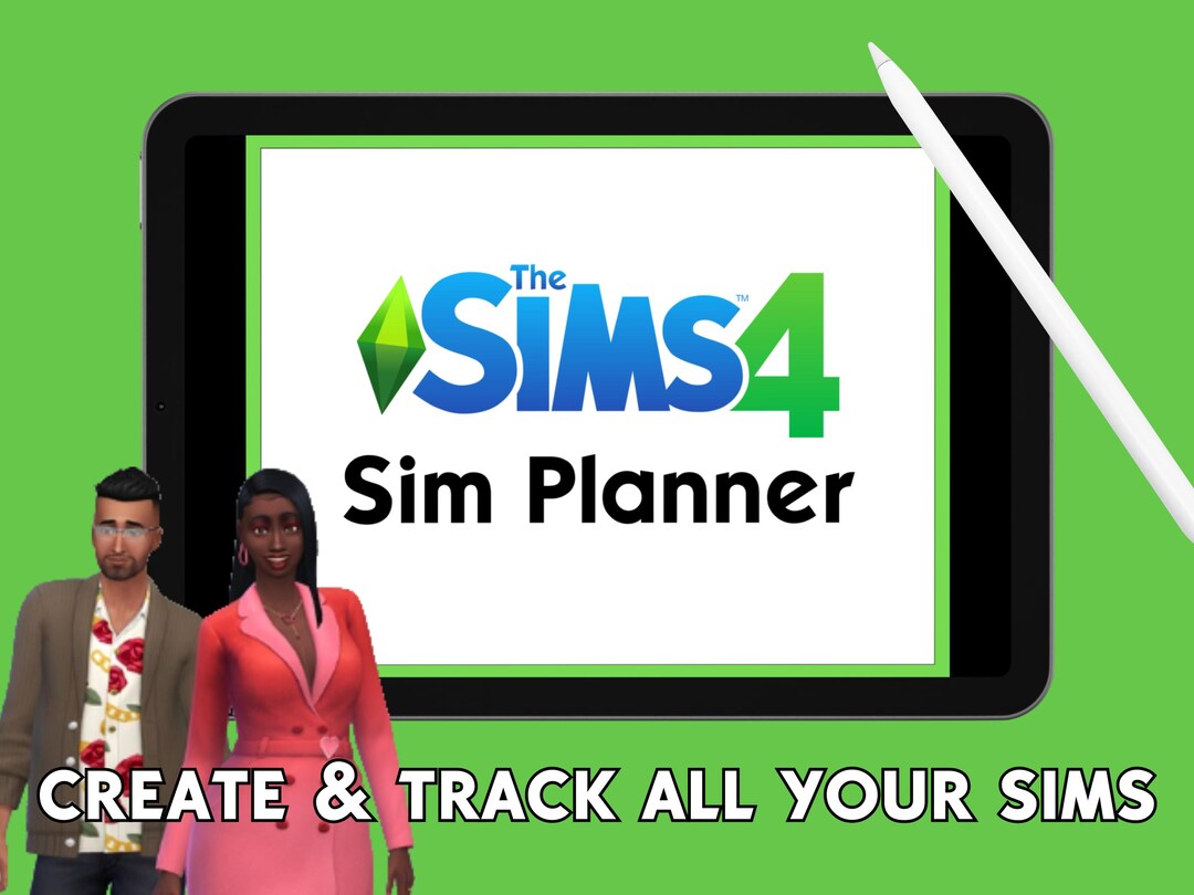 Sims 4 Sim Planner PDF (updated for Enchanted by Nature) - Etsy
