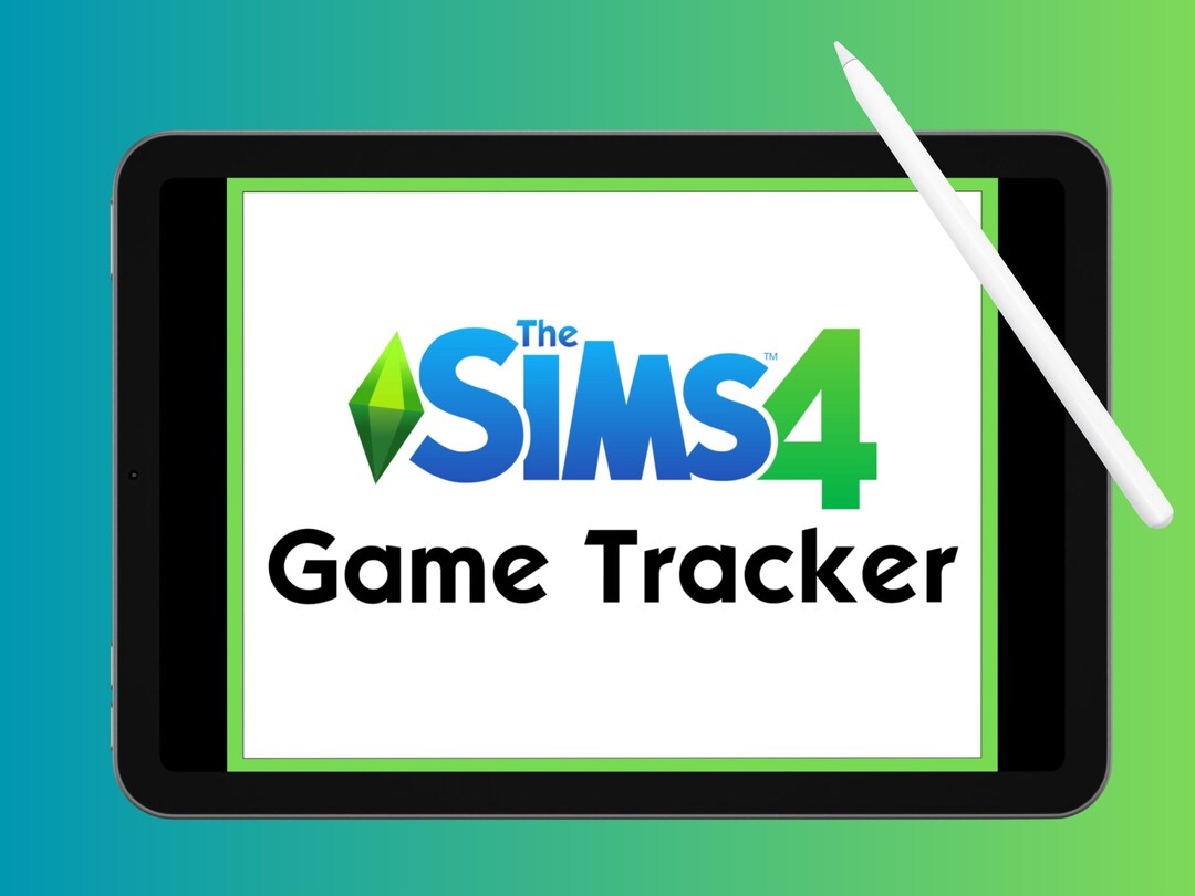 Sims 4 Game Tracker (updated for Enchanted by Nature) - Etsy