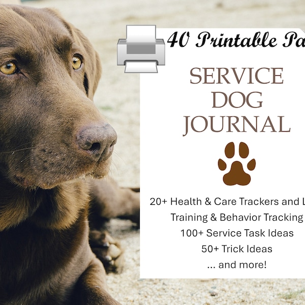 Service Dog - Etsy