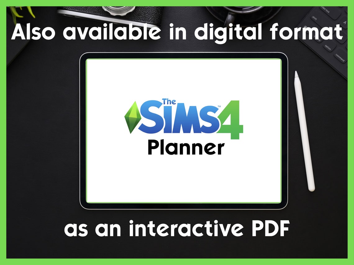 Printable Sims 4 Planner | Etsy UK