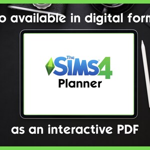 Printable Sims 4 Planner | Etsy UK