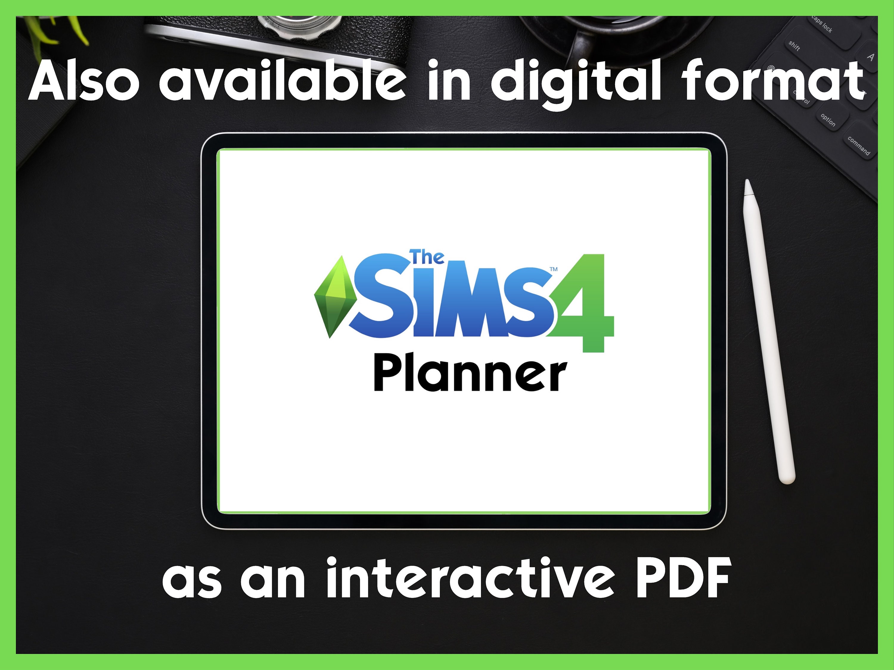 Printable Sims 4 Planner | Etsy
