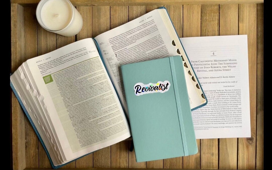 Revivalist Revival Holographic Vinyl Christian Sticker - Etsy