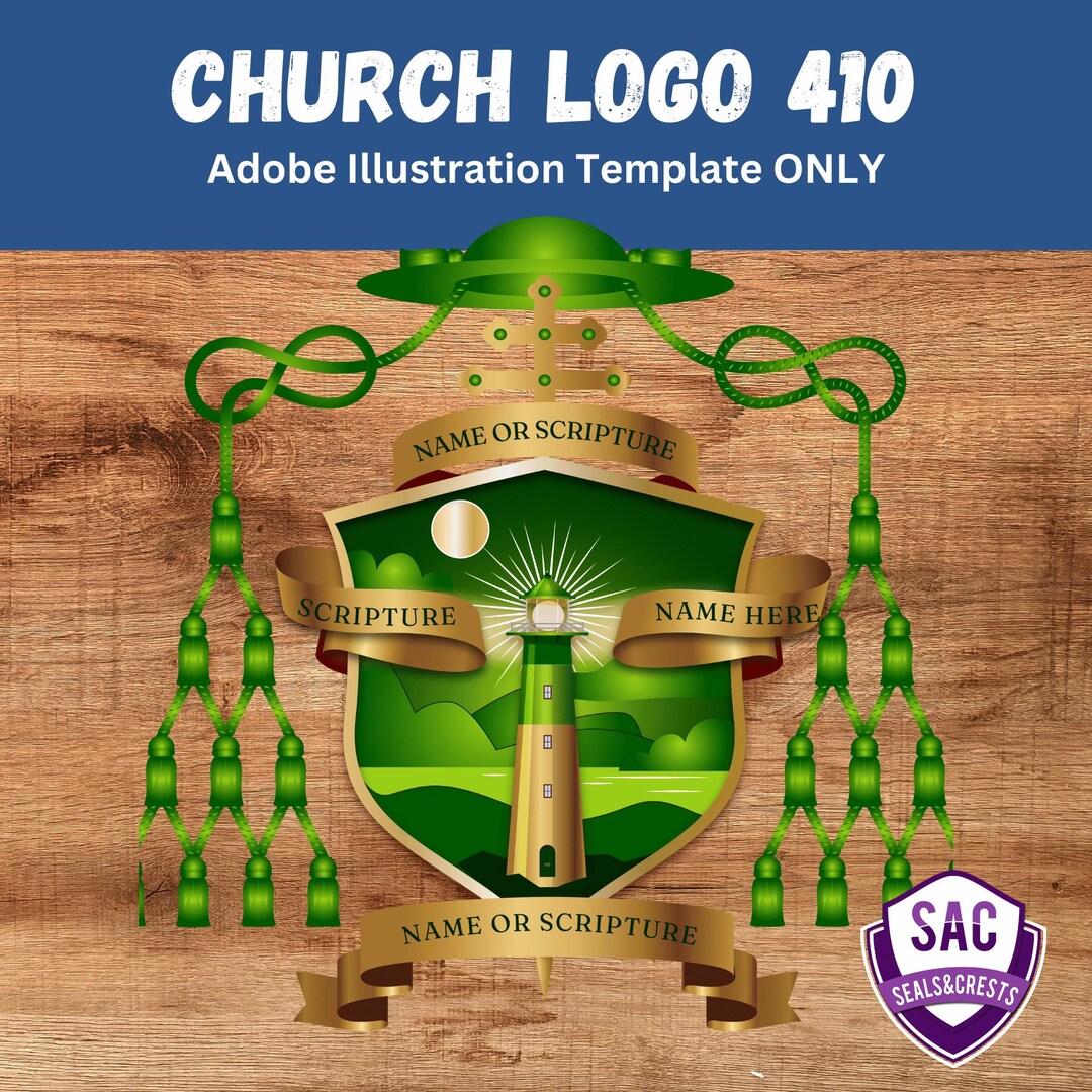 Seal of the Apostle or Bishop Digital Design Template – Official Church Certification Seal - Etsy