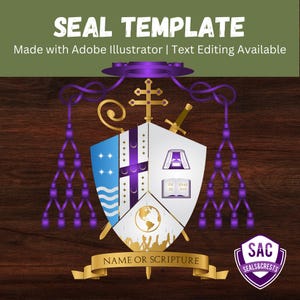 Seal of the Apostle, Bishop, or Ministerial Digital Design – Religious ...