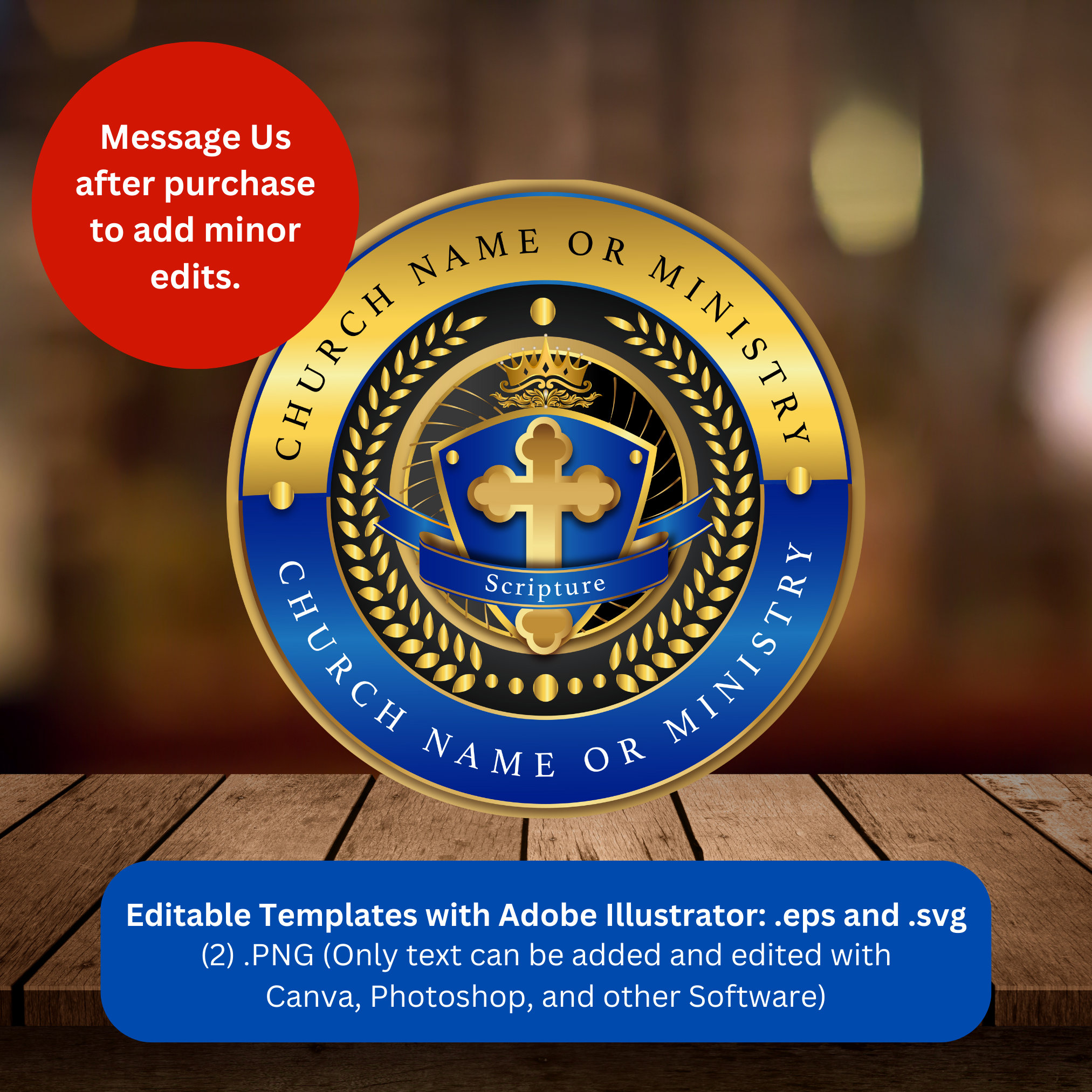 The Seal of the Bishop Vector Template 211, Editable Svg, High Quality ...