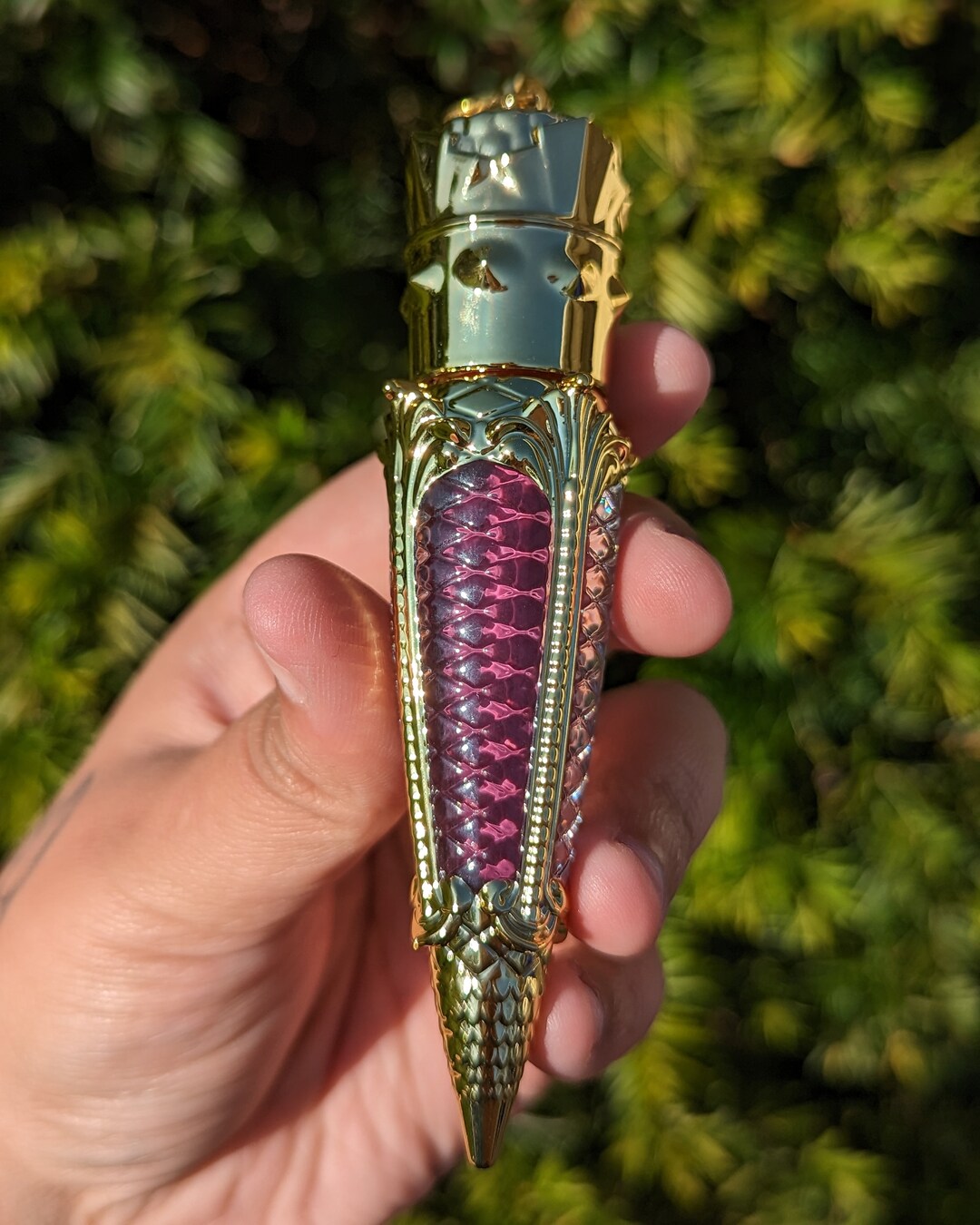 JINX Pineapple Acai flavored lip gloss, scented, purple pigment, gothic ...