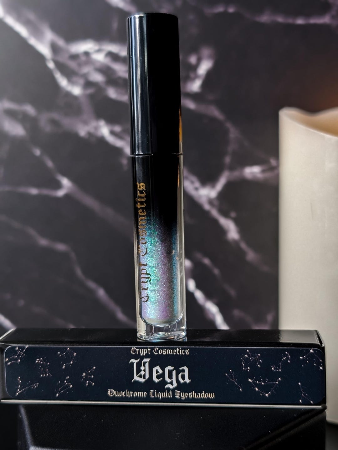 VEGA - Duochrome Liquid Eyeshadows, Space Themed, Multichrome Cosmetics ...