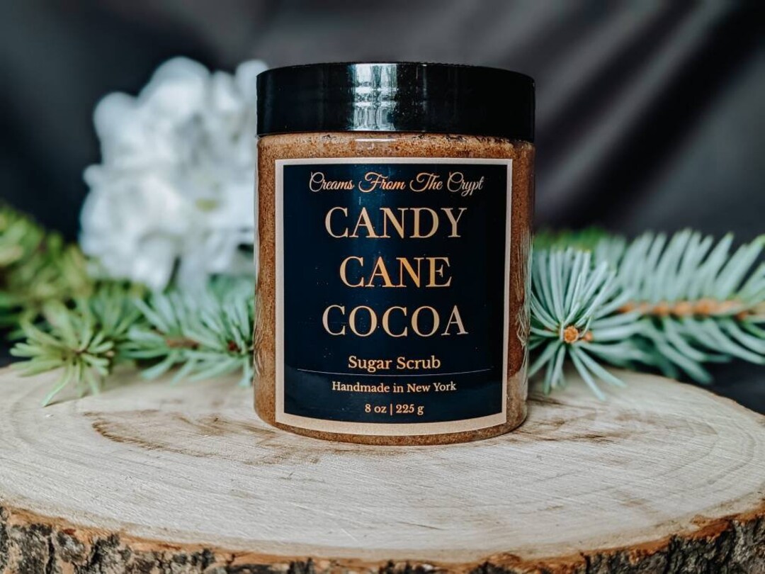 CANDY CANE COCOA Peppermint Hot Cocoa Scented Whipped Sugar - Etsy