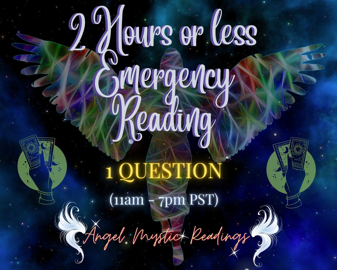 Emergency 1 Question Reading, Angel Cards,angel,readings,tarot Readings ...