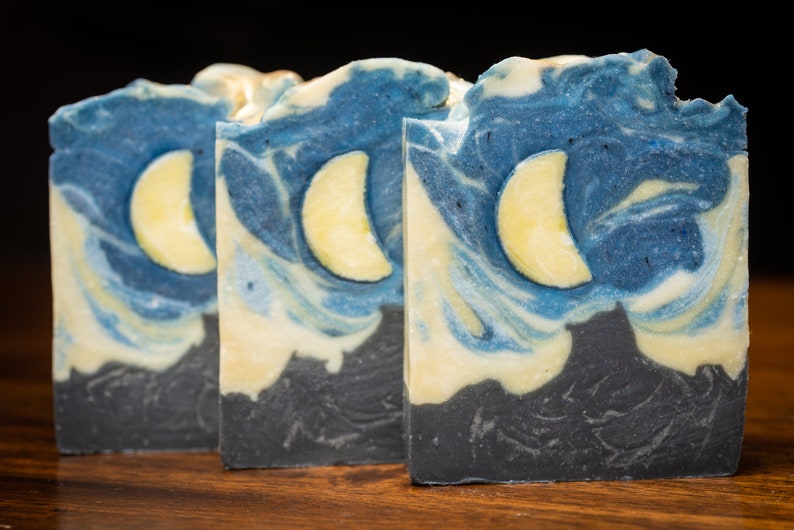 Starry Night Van Gogh Inspired Artisan Bar Soap - Etsy