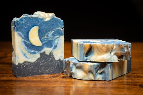 Starry Night Van Gogh Inspired Artisan Bar Soap - Etsy