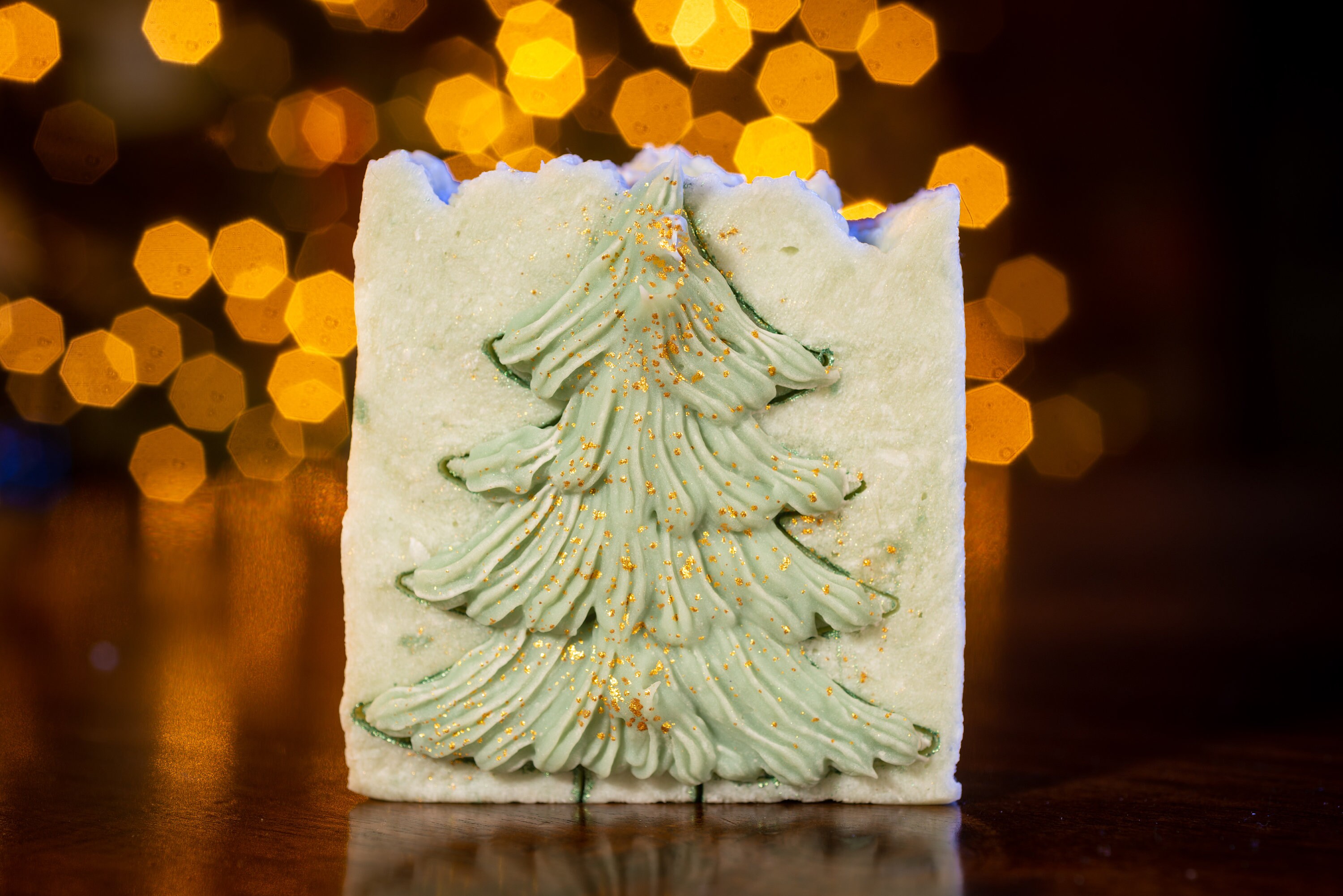 Christmas Tree Artisan Soaps - Frosted - Rebatched - Etsy