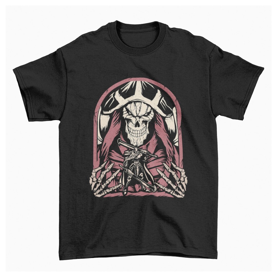 Overlord Skull Anime Classic T-shirt - Etsy