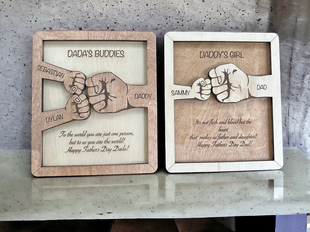 Fist Bump Custom Quote Sign - 9” X 7.5” - Boys Girls - Gifts for Dad - Etsy