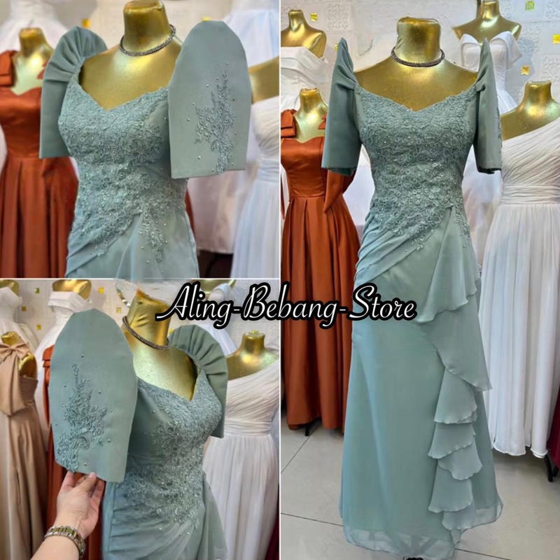 Filipiniana Dress Gown - Etsy
