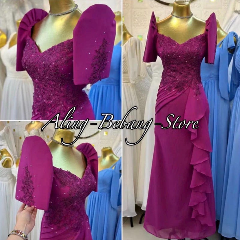 Filipiniana Gown - Etsy