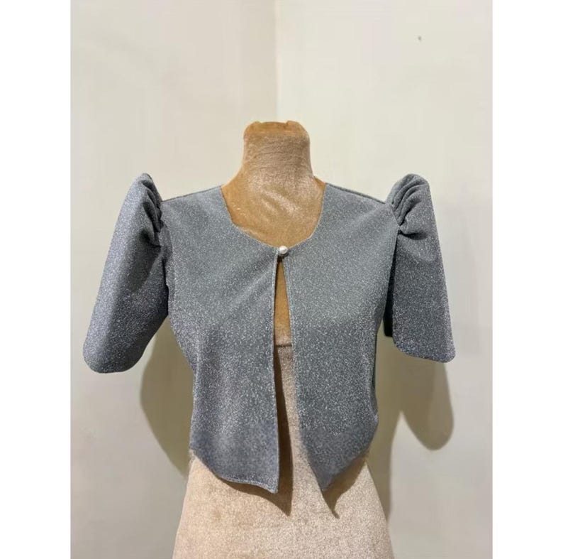 Modern Filipiniana Bolero Top for Women - Etsy