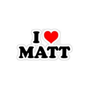I Heart/love Matt Sturniolo Sticker, Sturniolo Triplets - Etsy