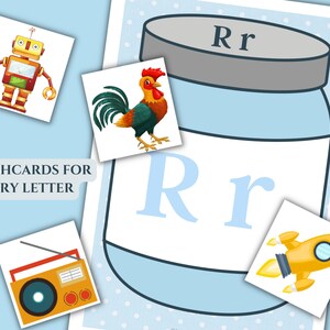 Alphabet Matching Activity, Toddler Busy Book Page, Printable Letters ...