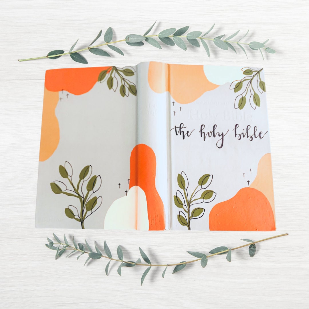 Custom Hand Painted Bible, ESV,NIV,NKJV, Journaling - Etsy