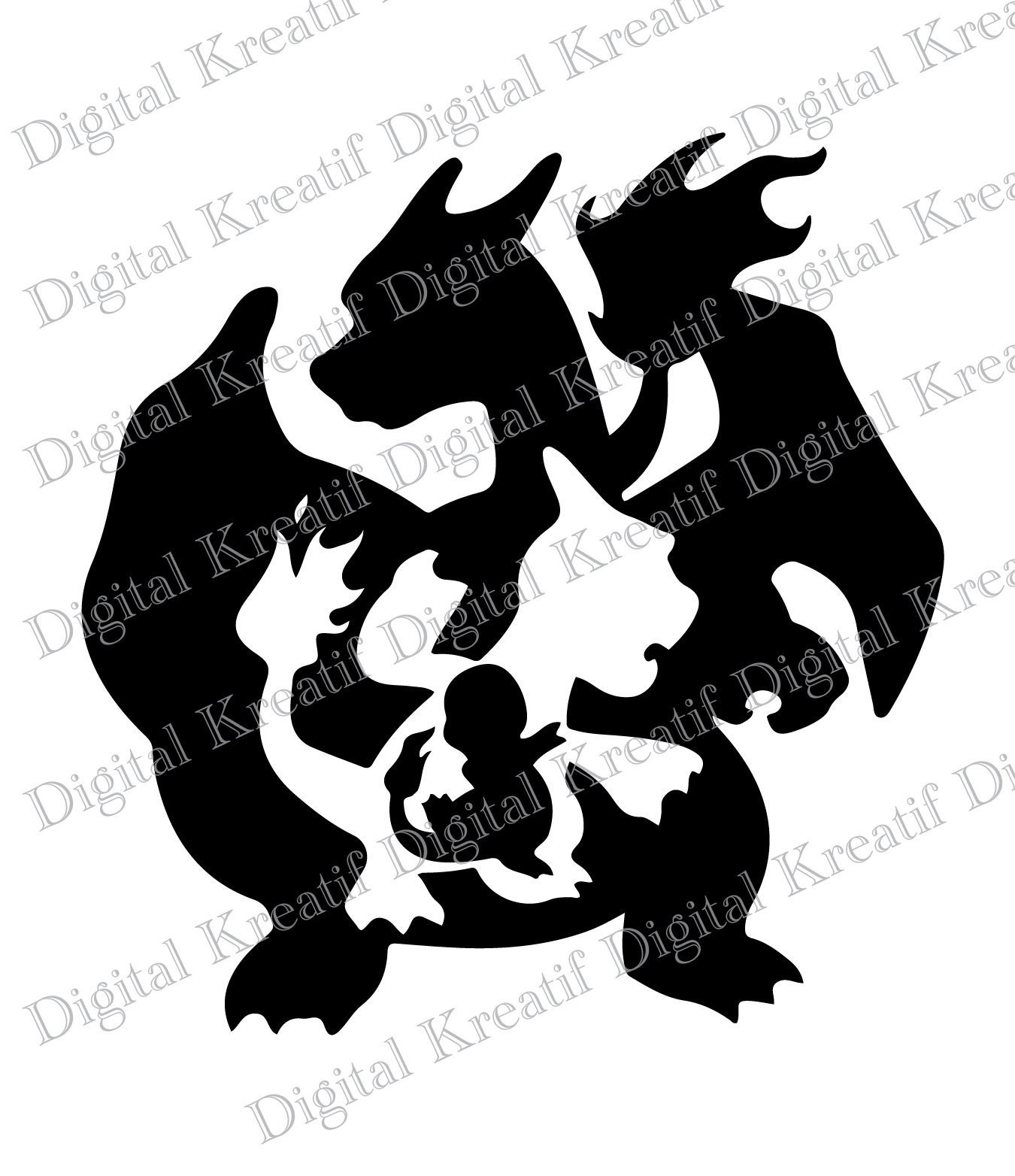 Charizard Silhouette