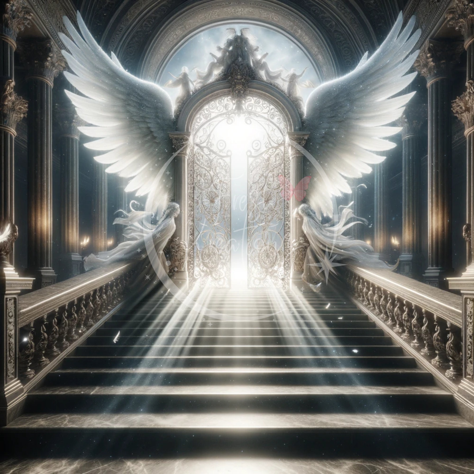 Stairway to Heaven | in Loving Memory PNG | Christian, Funeral, Heaven ...