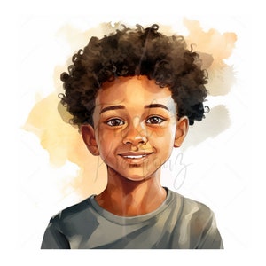 Black Boys Clipart, Black Boy PNG, Friends Png, Boy Clip Art, Little ...