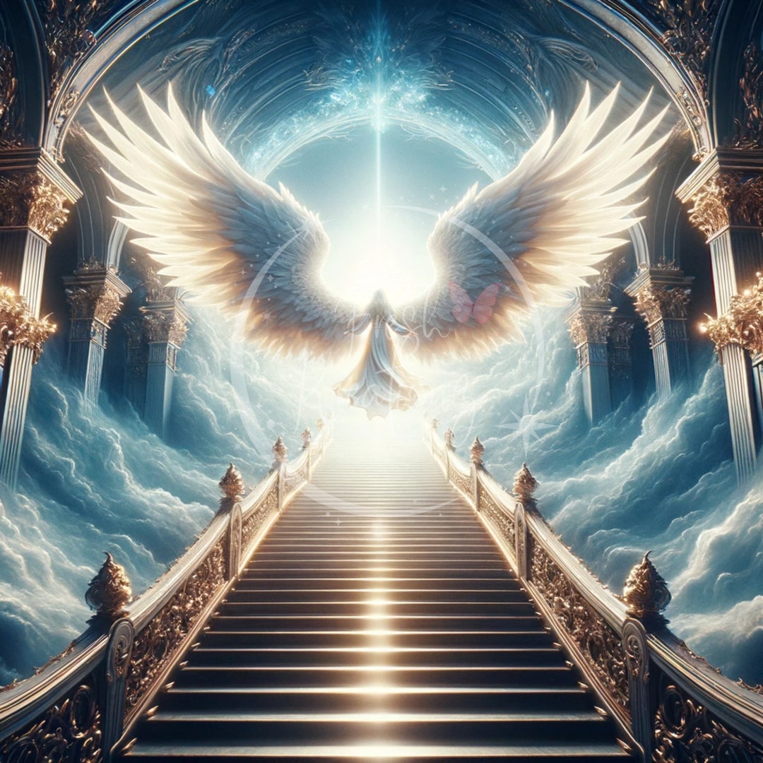 Stairway to Heaven | in Loving Memory PNG | Christian, Funeral, Heaven ...