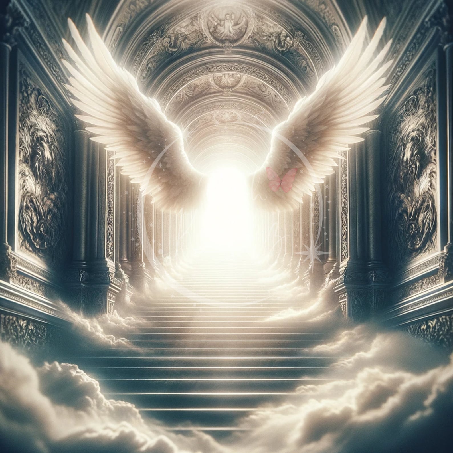 Stairway to Heaven | in Loving Memory PNG | Christian, Funeral, Heaven ...