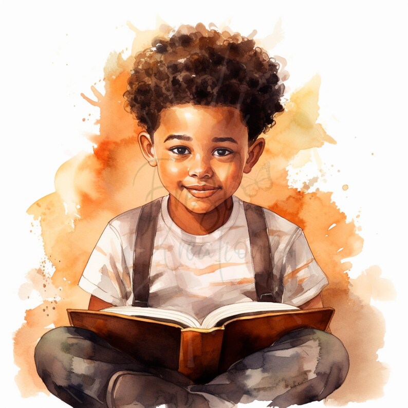 Black Boys Clipart, Black Boy PNG, Friends Png, Boy Clip Art, Little ...