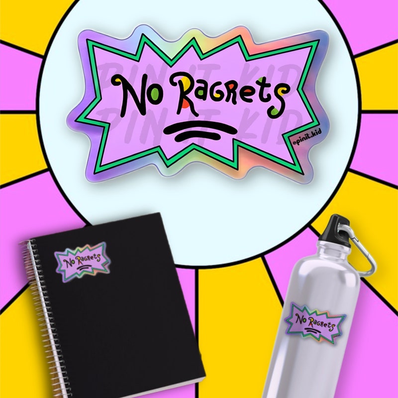 No Ragrets Tattoo - Etsy