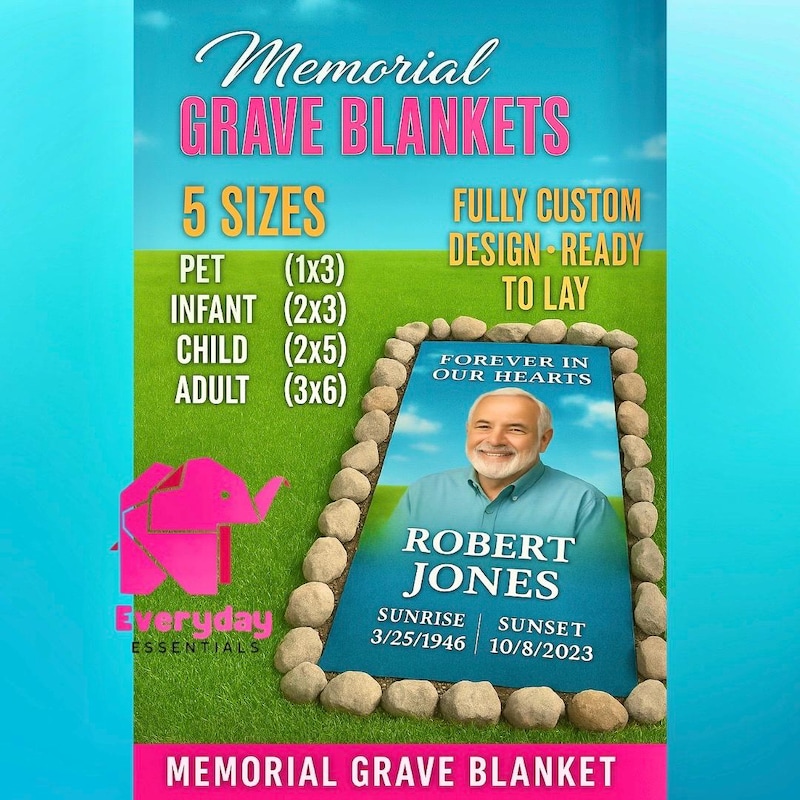 Funeral Home Gifts Tribute Blankets - 60+ Gift Ideas for 2025