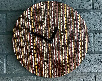 Aboriginal Clock - Etsy