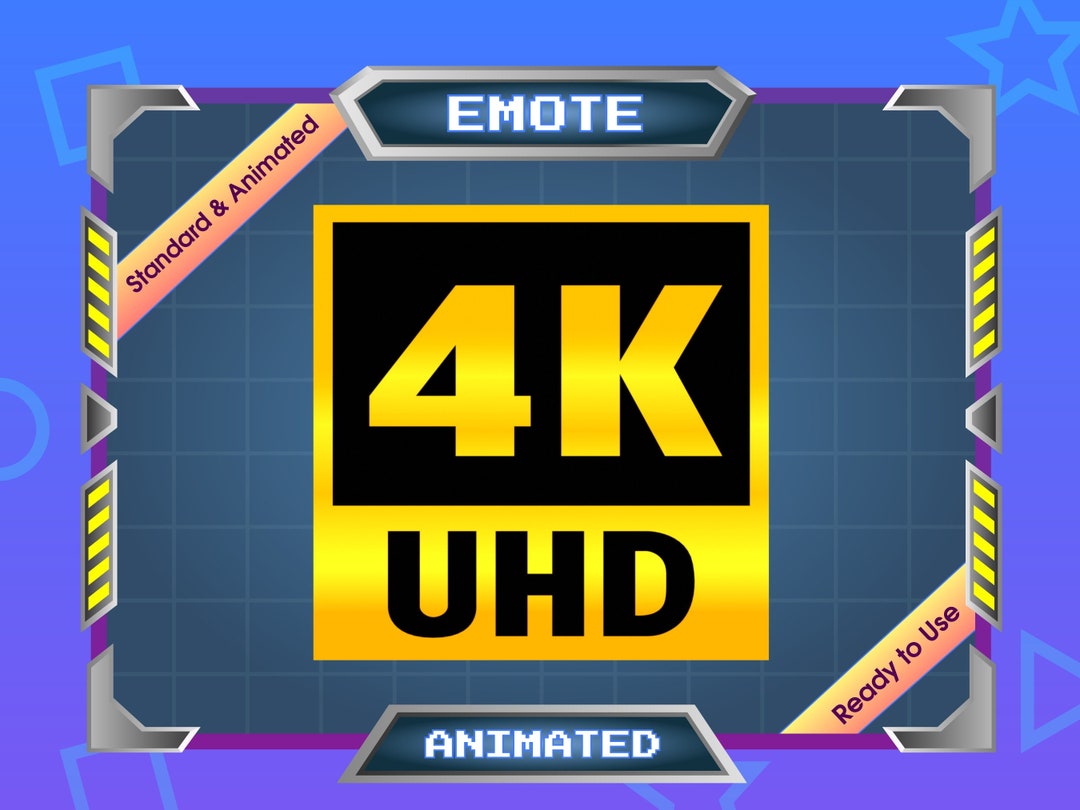 Animated Emote - Twitch Emote - Discord Emote - 4K UHD - Etsy
