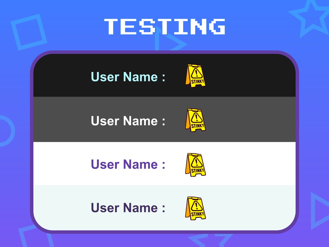 Caution Stinky Animated Emote for Twitch/discord/kick (digital File) - Etsy