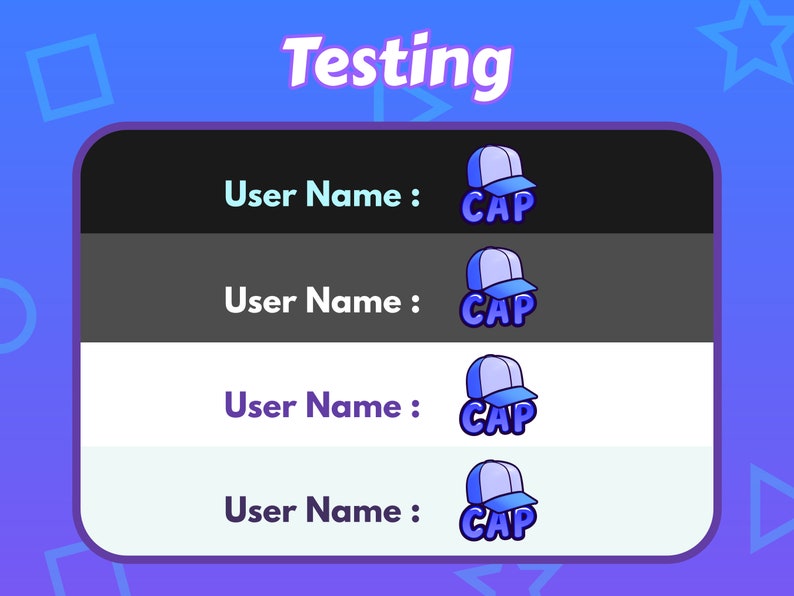 Animated Emote for Streamer - Twitch Emote - Discord Emote - CAP Hat - Etsy