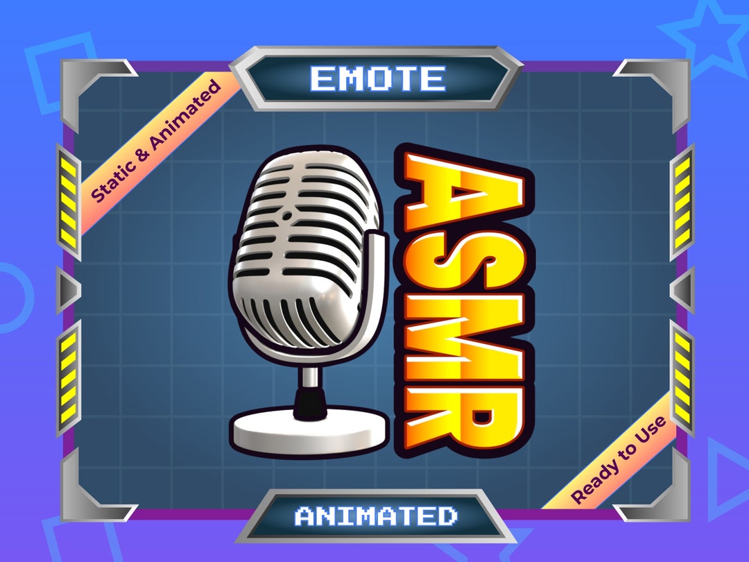 Animated Emote - Static Emote - Twitch Emote - Discord Emote - ASMR ...