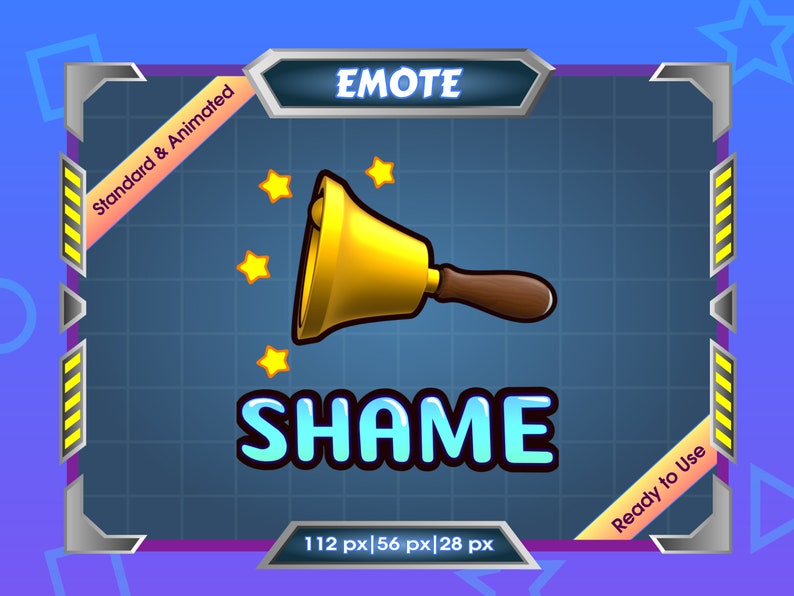 Shame Bell Animated Emote for Twitch/discord Streamer (digital Download ...