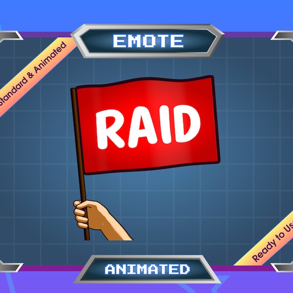 Twitch Flag Emote - Etsy