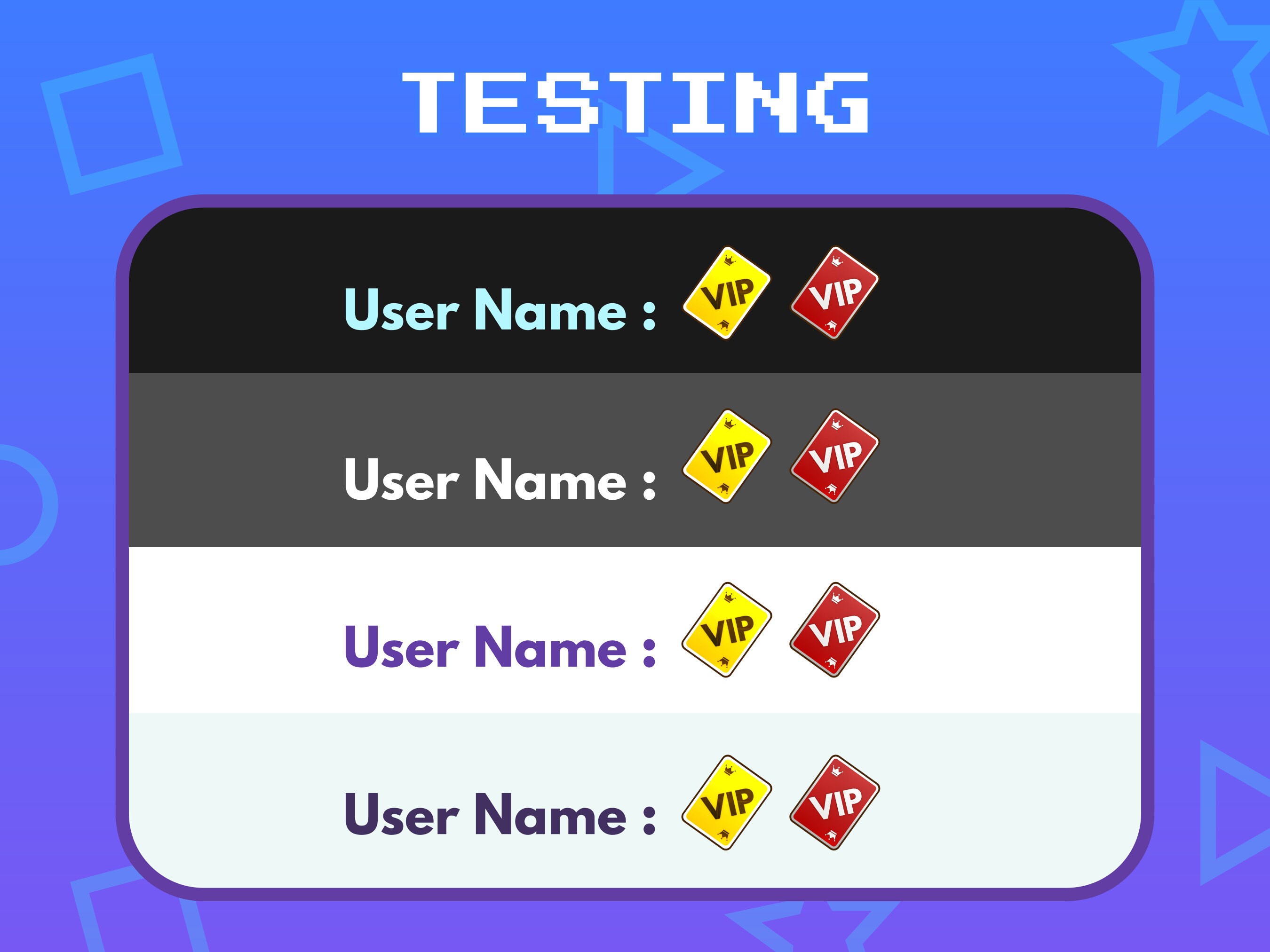 Emote for Streamer Standard and Animated Animated Emote VIP Card - Etsy