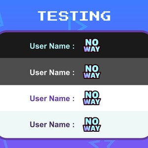 No Way Animated Emote for Twitch/discord Stream (digital Download) - Etsy