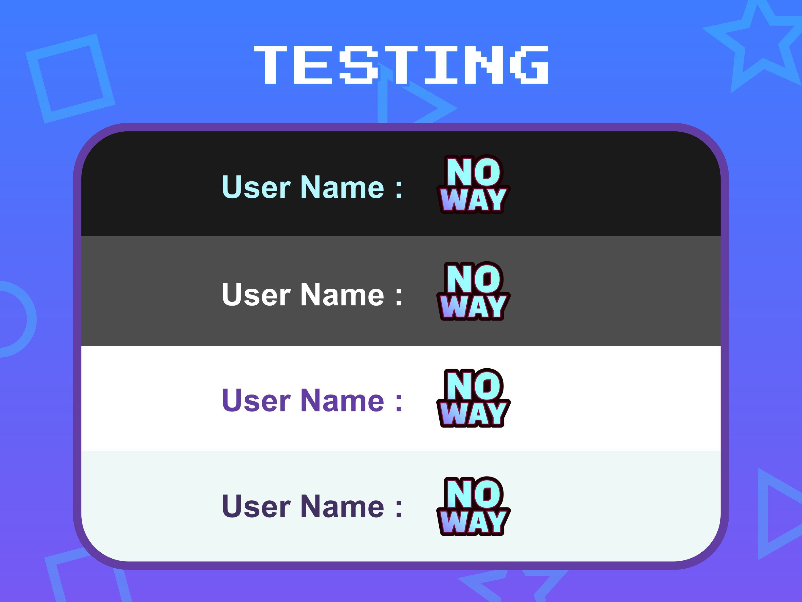 No Way Animated Emote for Twitch/discord Stream (digital Download) - Etsy